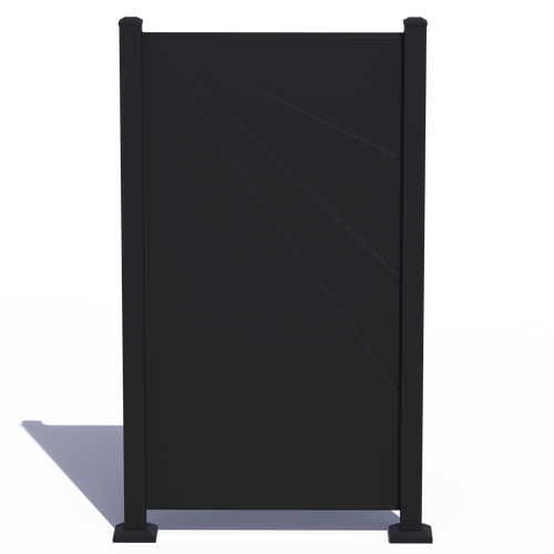 Custom Width Privacy Screen (Solid) 68"H | HIDEAWAY USA