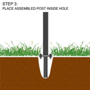 In Ground Garden Post | HIDEAWAY USA